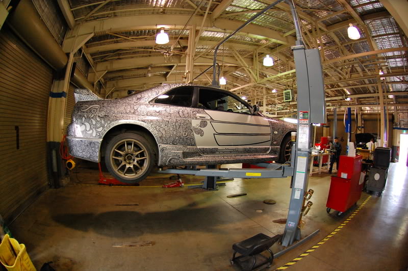 Inked Sharpie Marker Lost Birds R33 Nissan Skyline GTR Hand Drawn Designs