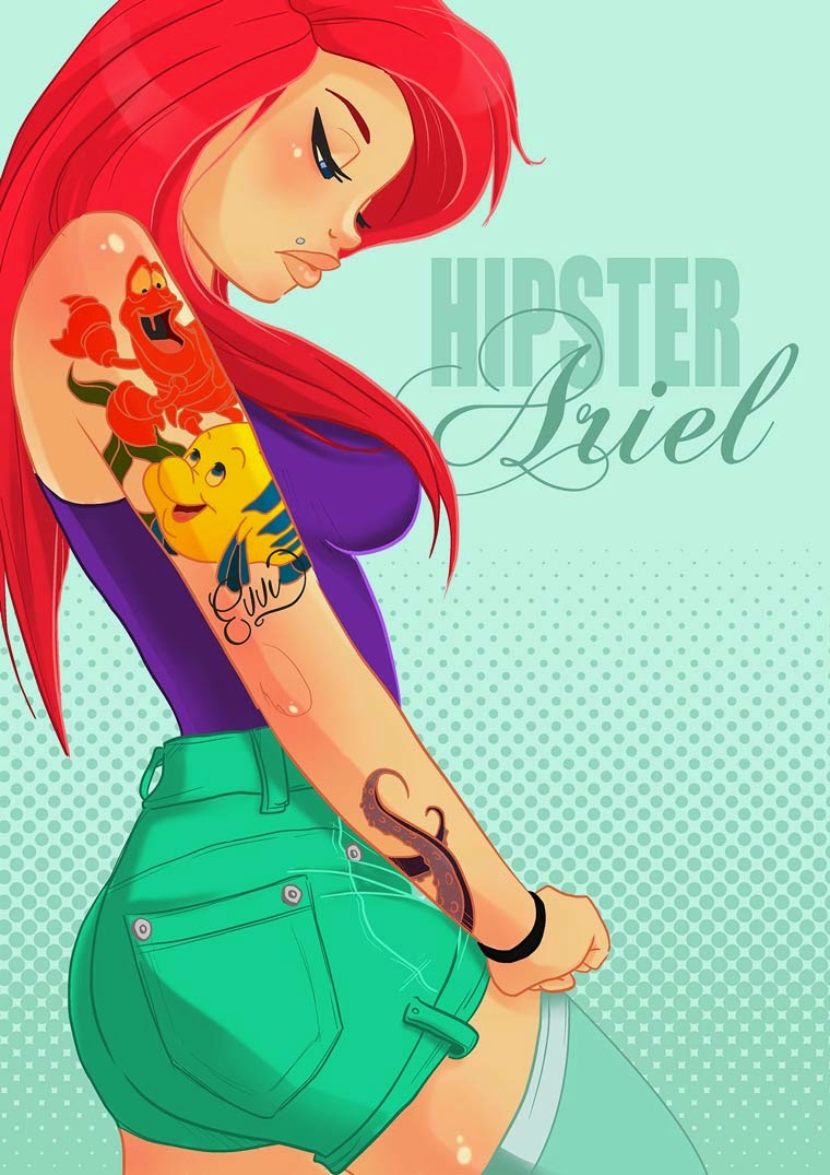 Princesas Disney Tatuadas Funeek ~ Aquí Te Enterarás De Cosas Que Ni