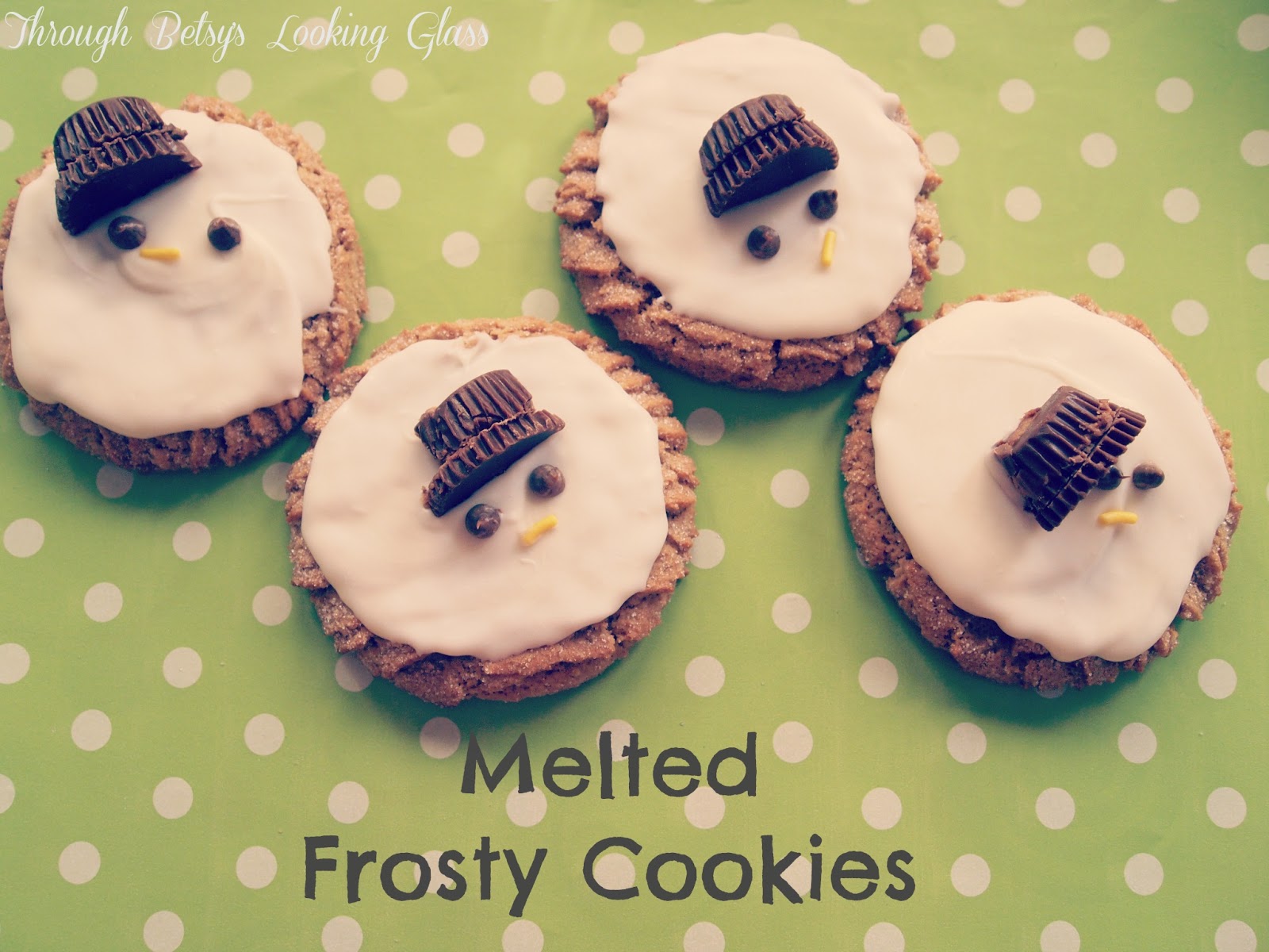 Through the Looking Glass: December 22nd: Melted Frosty Cookies