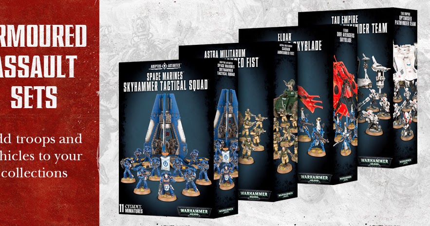 Wargame News and Terrain: Games Workshop: New Discounted Warhammer 40K ...