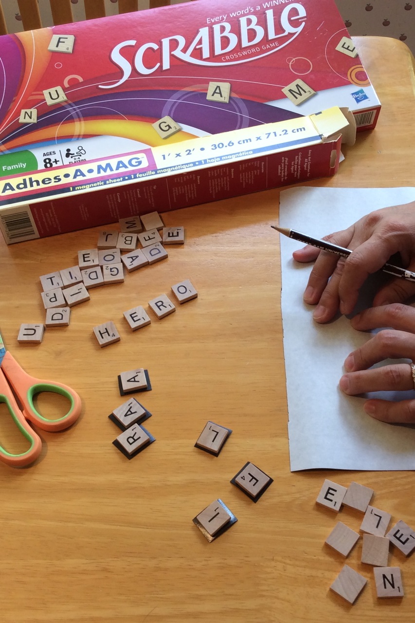 Monday Made It: Scrabble Tabs | The Corner On Character