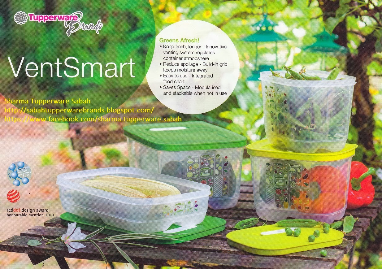 Tupperware Brands Sabah: Tupperware VentSmart System