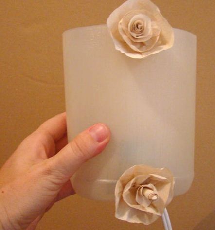 Como hacer una lampara reciclada ~ lodijoella