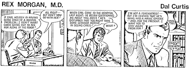 In Search of Rex Morgan, MD: 1975 Comic Strips: A Summary