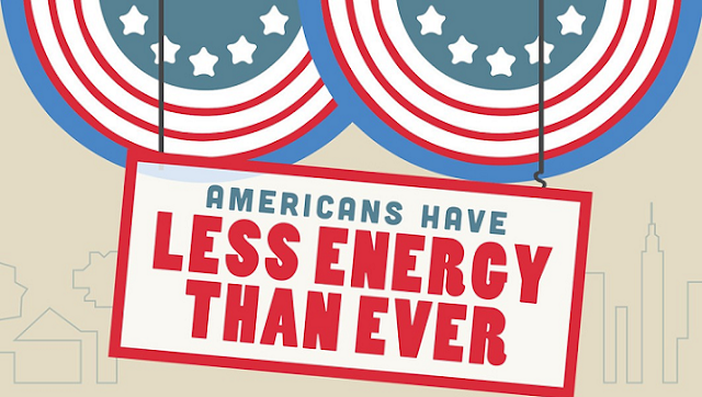 Americans Have Less Energy Than Ever [Infographic] - Visualistan
