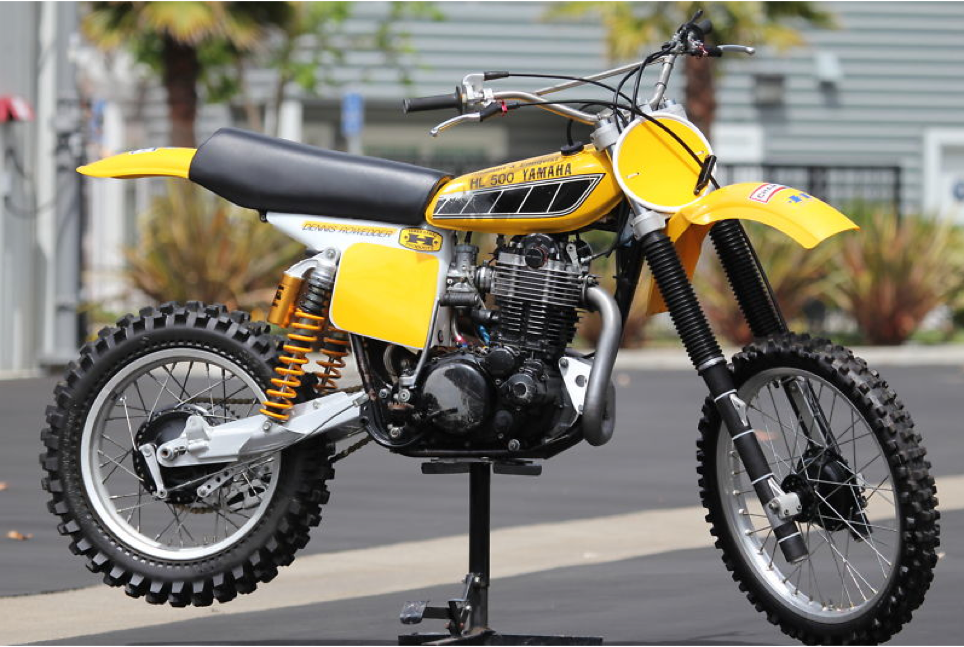 BUBBLE VISOR: Yamaha SR XT photo of the day - part 1