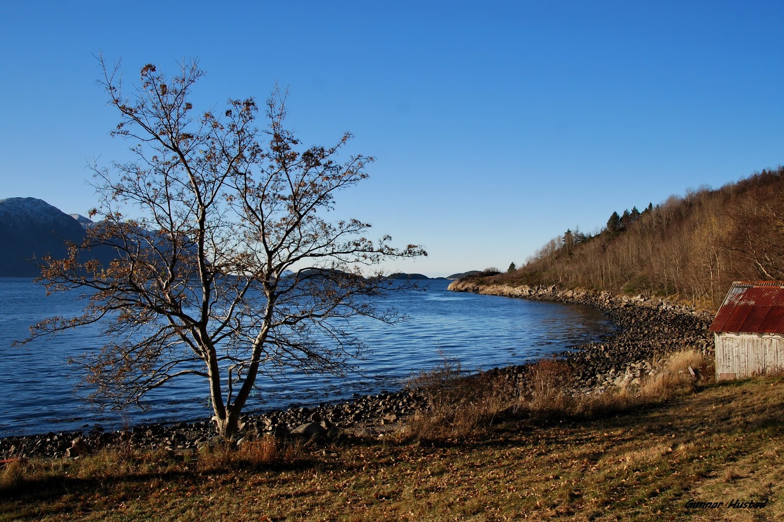 Hustad Foto: Himmel møter hav