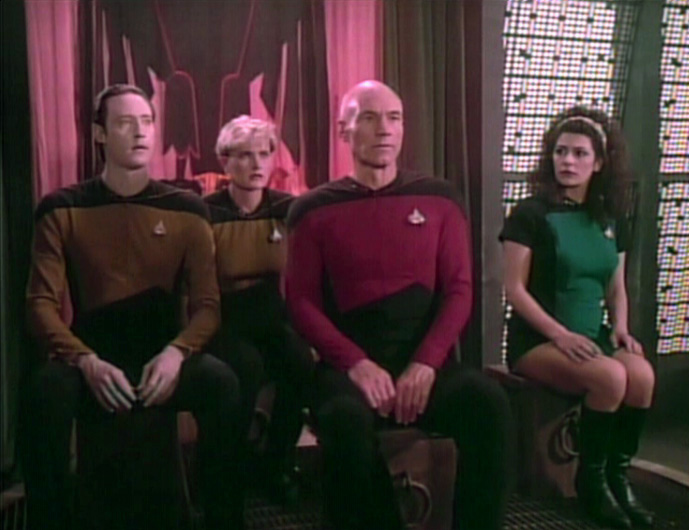 STAR TREK: THE NEXT GENERATION: 1x01: ENCOUNTER AT FARPOINT
