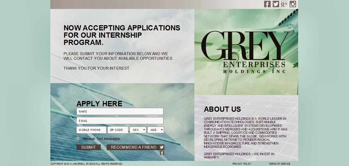 OMG! (Oh Mr. Grey!): ¡Ya tenemos sitio web oficial de Grey Enterprises ...
