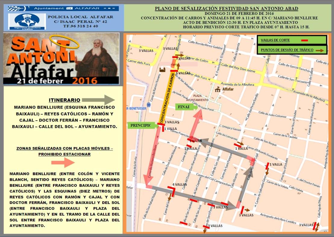 ALFAFAR - ACTOS EN VÍA PÙBLICA