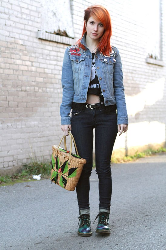 Between Jesus and Rock 'N' Roll: Hayley Williams Street Style