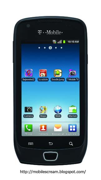 Next generation mobile phone: Samsung Exhibit™ 4G Android Smartphone