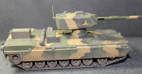ultravanillasmurf: M1A2 Abrams "Giraffe", a Twilight 2000 tank
