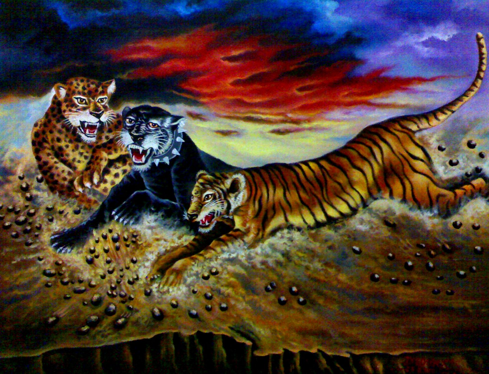 NUSA PENIDA IS 'THE BEAUTY' OF THE NATURE IN BALI: WEDHA' PAINTINGS ...