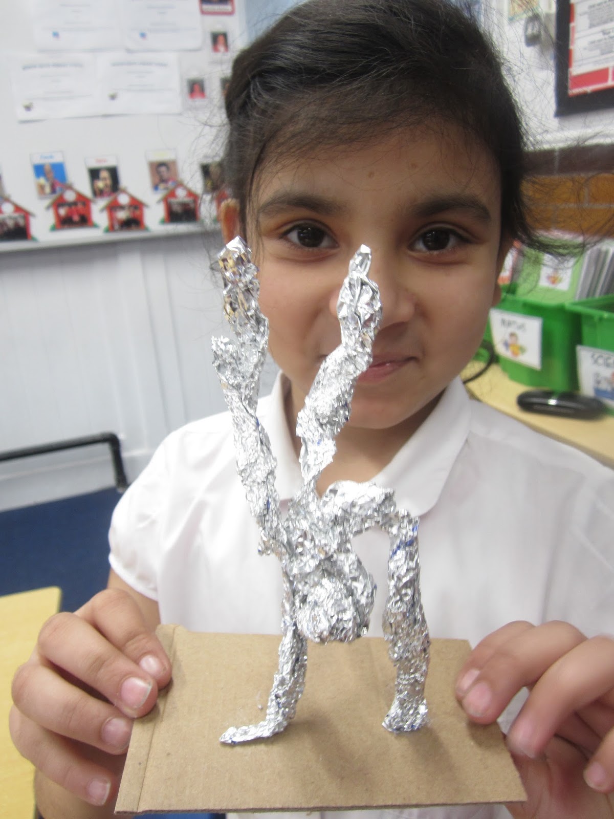 Adventures In Art: Tin Foil Sculpting