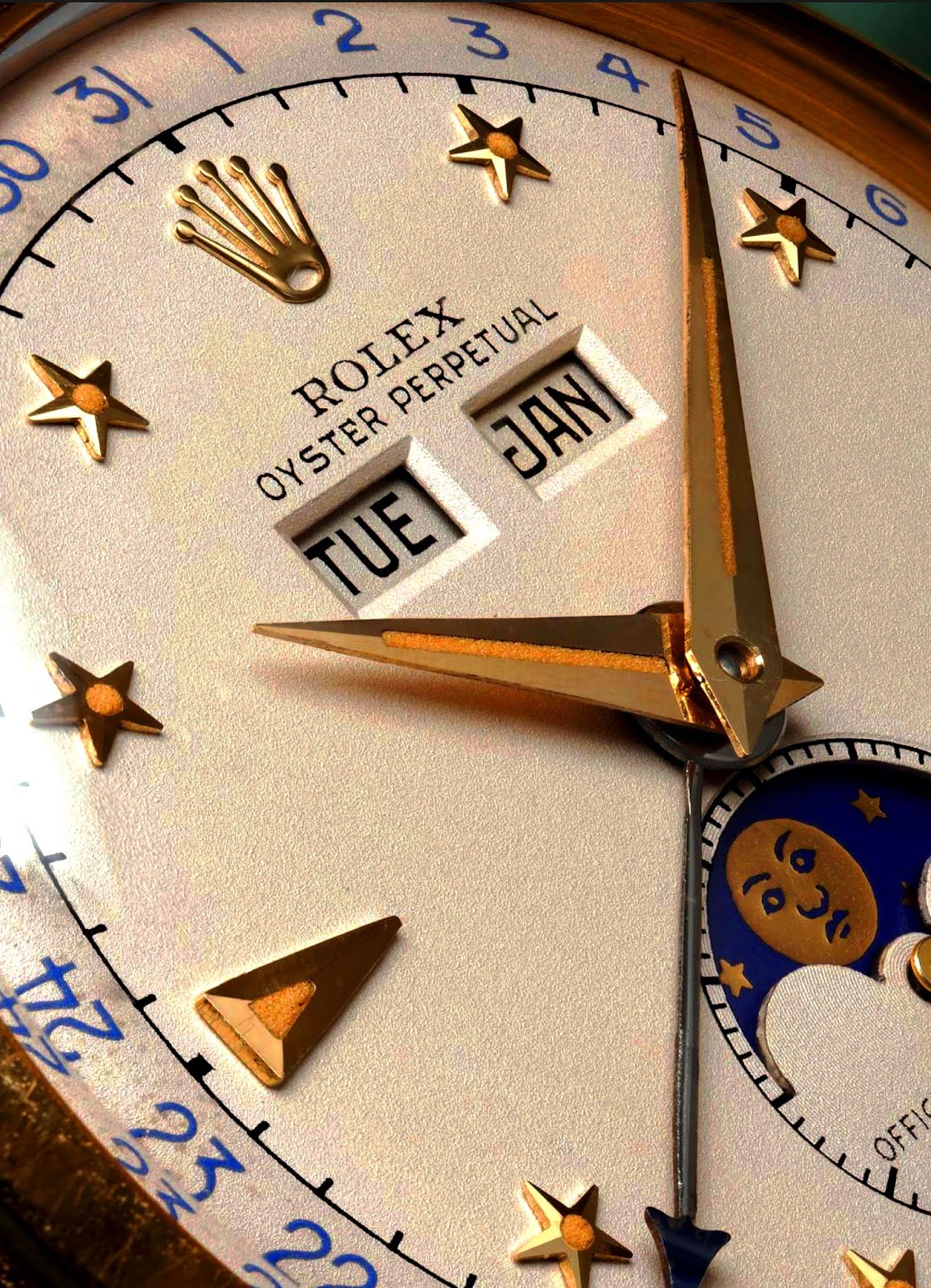 The Complete History of The Rolex Moon Phase