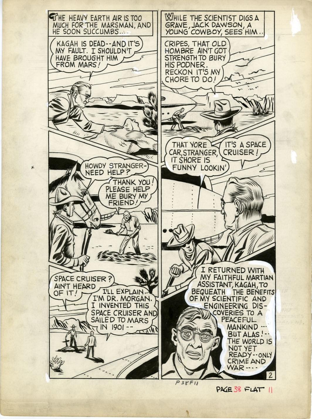 Pappy's Golden Age Comics Blogzine: Number 1346: Al Avison’s Red Blazer