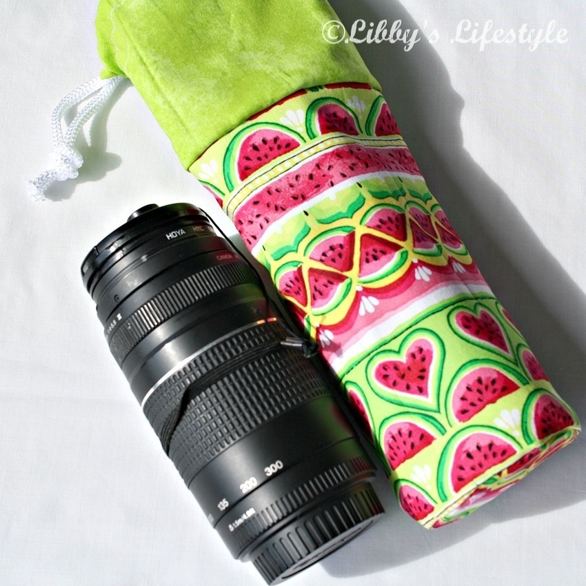 How to make a padded lens case. | Libby's Lifestyle.