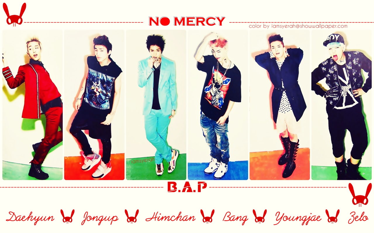 Monchan Worlds: [TRACKLIST] B.A.P 1st Mini Album "No Mercy"