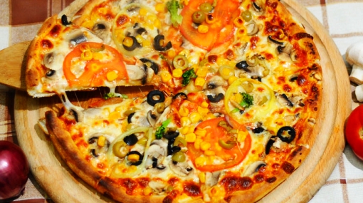 of public interest: RECETA: disfruta de una sabrosa pizza vegetariana