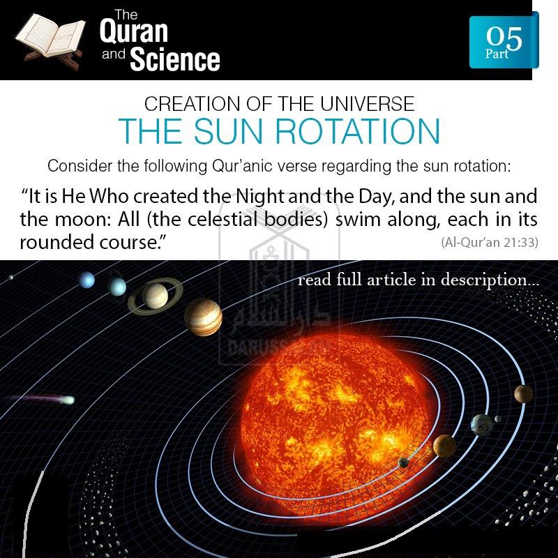 THE SUN ROTATES ~ ONLINE ISLAM