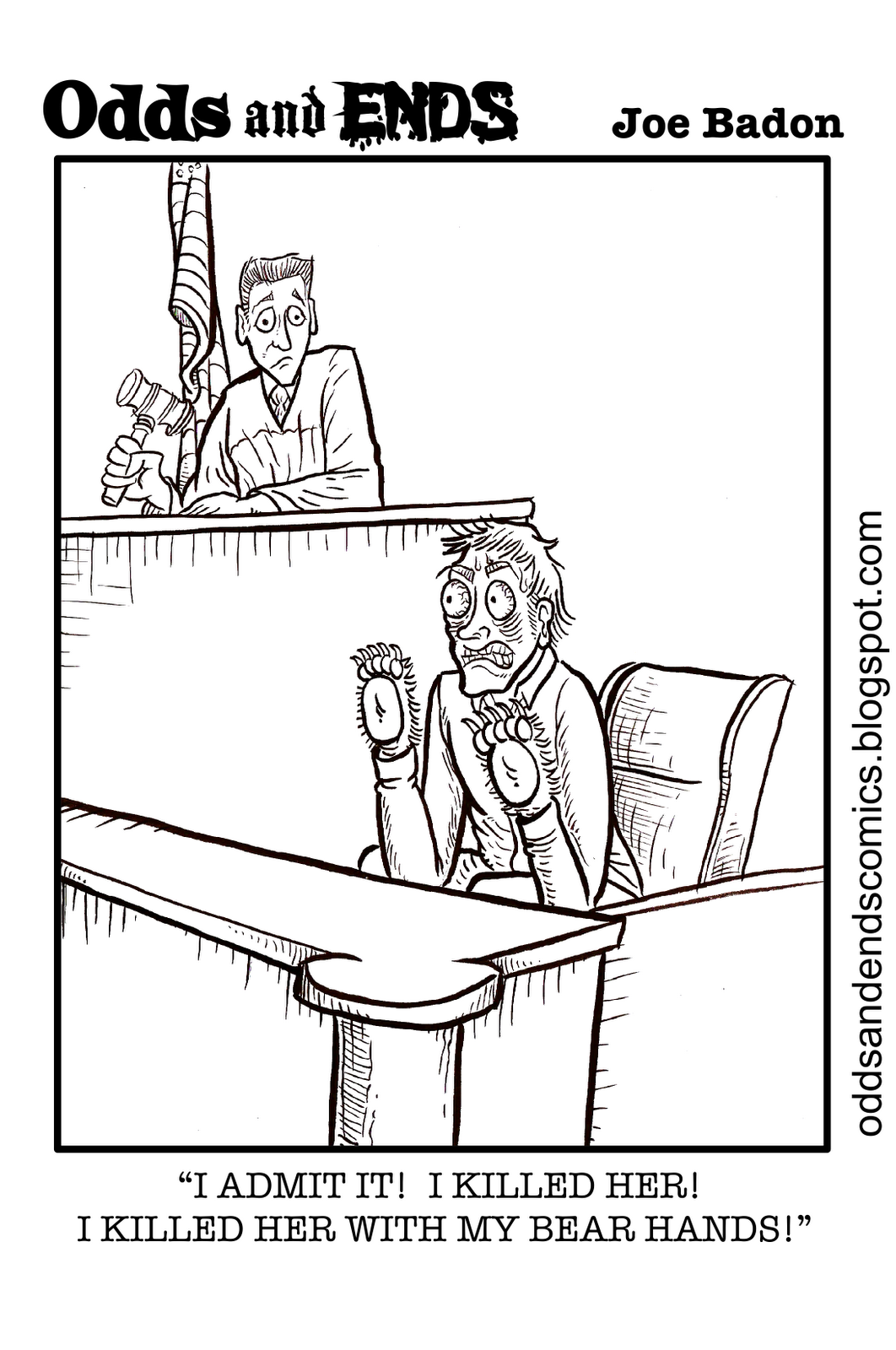 ODDS AND ENDS the comic strip