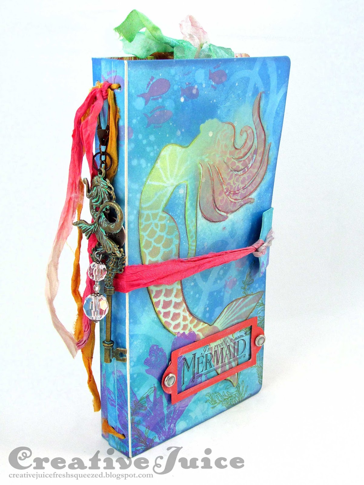 Creative Juice: July Journals with Eileen Hull – Be A Mermaid