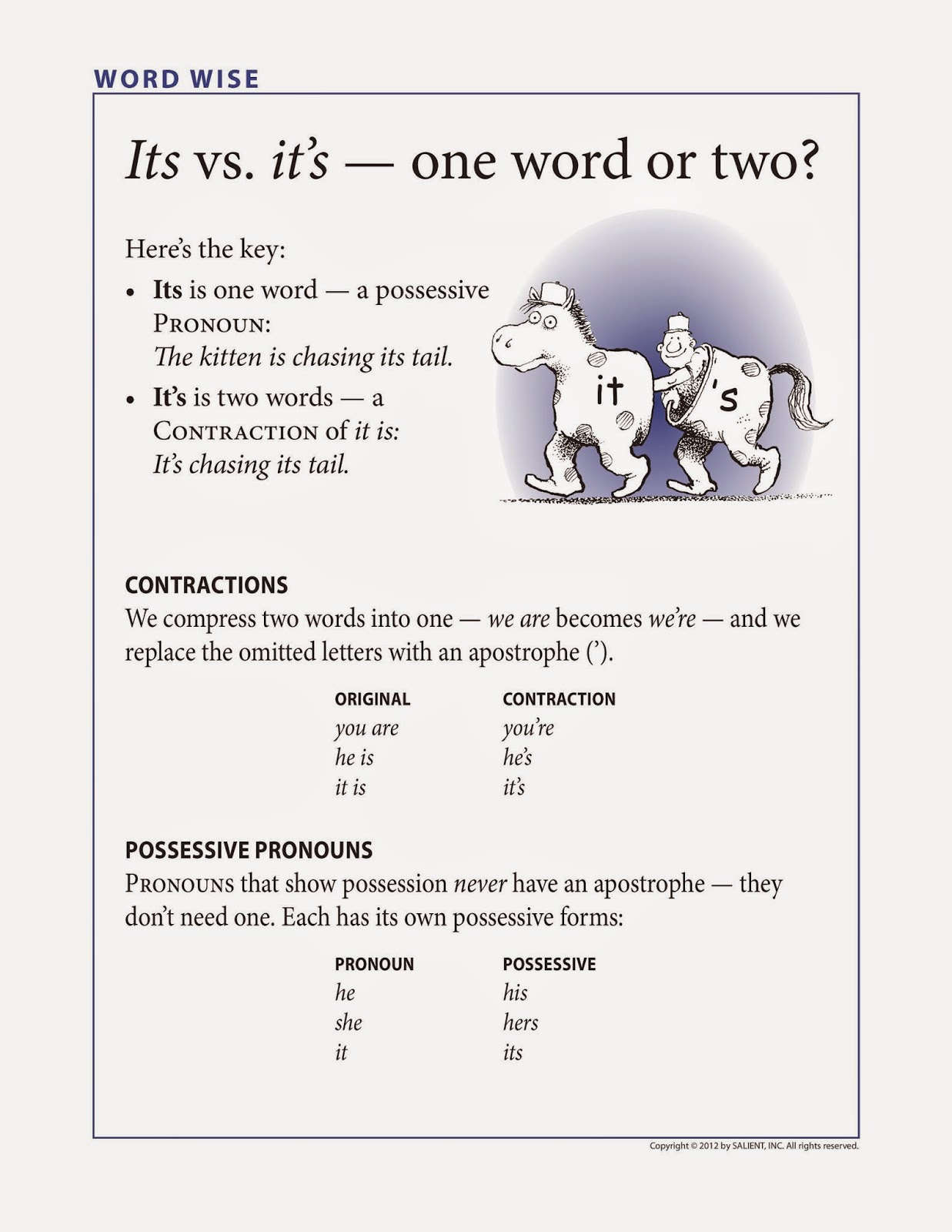 Beaconhouse School System - GPC: Choose The W̶r̶i̶t̶e̶ Right Words!