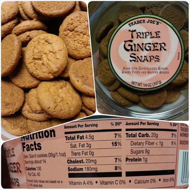 Shannon's Lightening the Load: Trader Joe's Triple Ginger Snaps