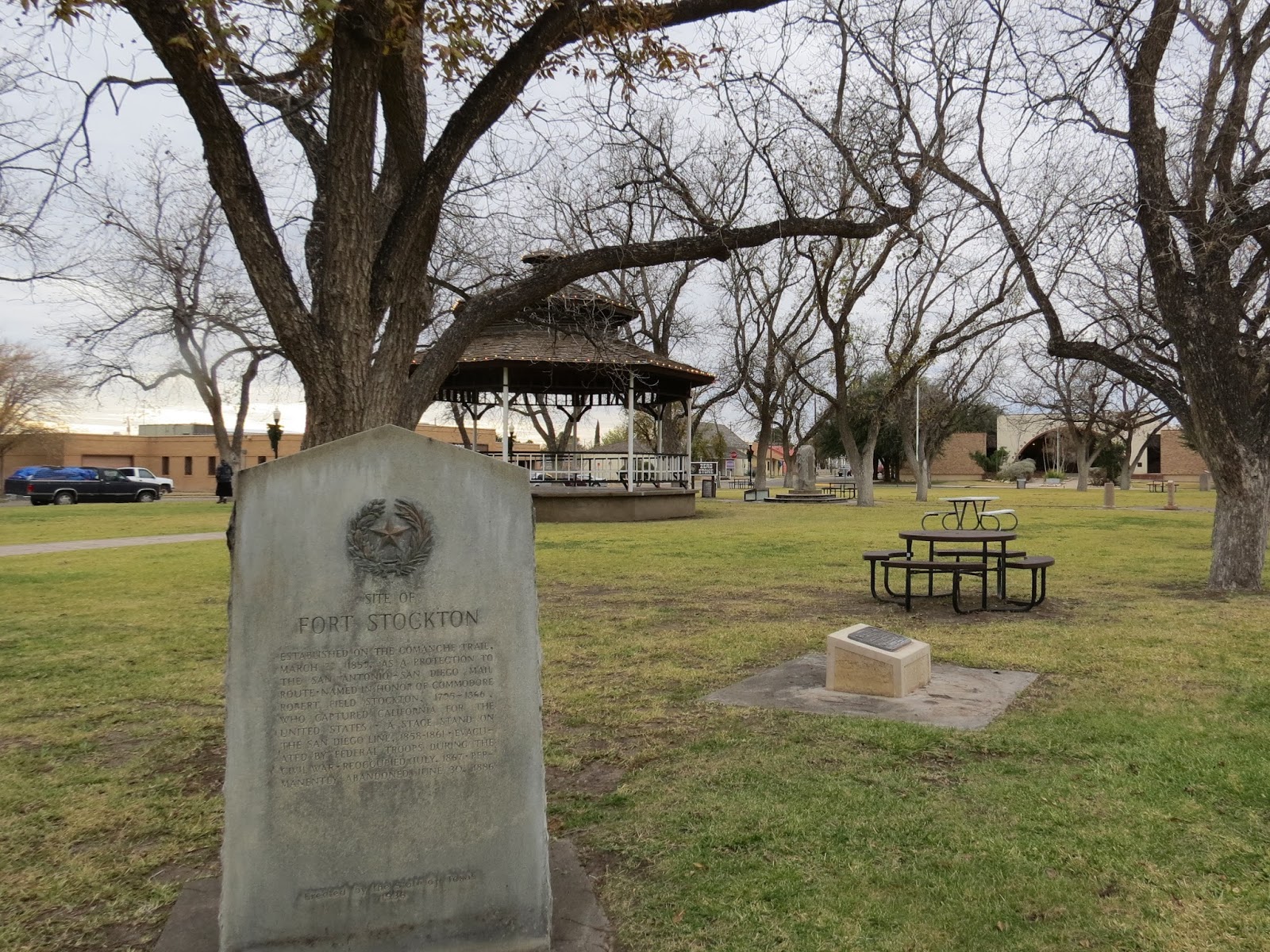 Where's Liz-2013?: Historic Fort Stockton, TX