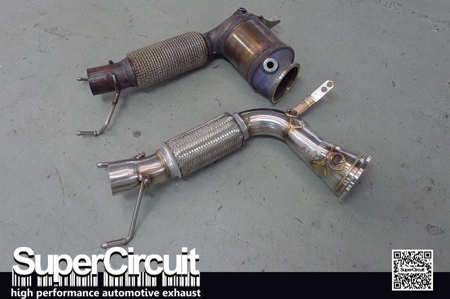 SUPERCIRCUIT Exhaust Pro Shop: Mini Cooper S (F56) Downpipe