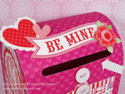 Doodlebug Design Inc Blog: Special Delivery: Valentines Mailbox