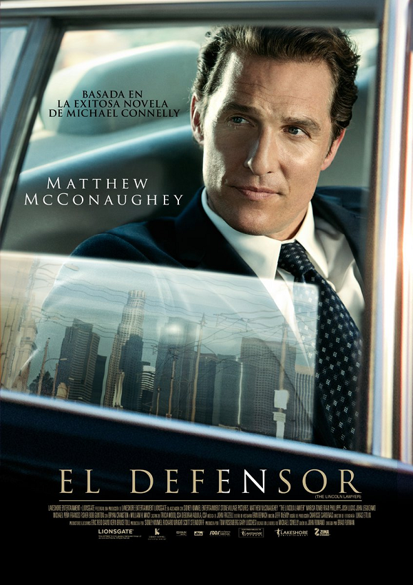 ENTRE LO MÁGICO Y LO ABSURDO: El defensor (The Lyncon lawyer, 2011)