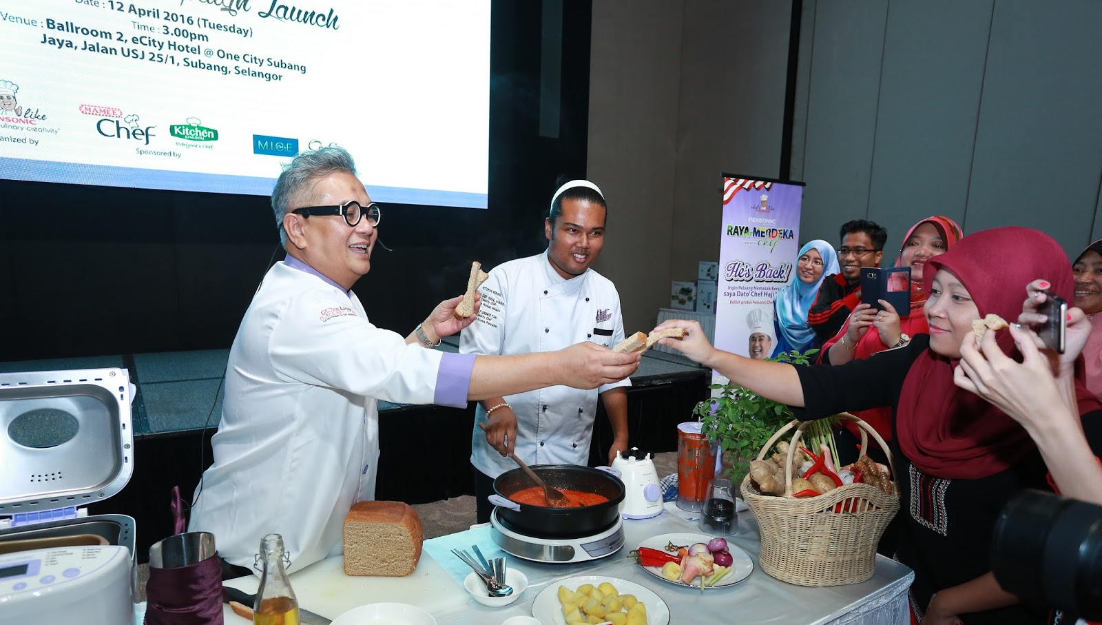 遍视利“开斋节-国庆日与名厨齐下厨”2016年第三季 Pensonic "Raya-Merdeka Cook With Chef Season ...