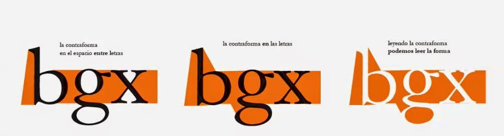 Tipos y letras: CONTRAFORMA y LEGIBILIDAD