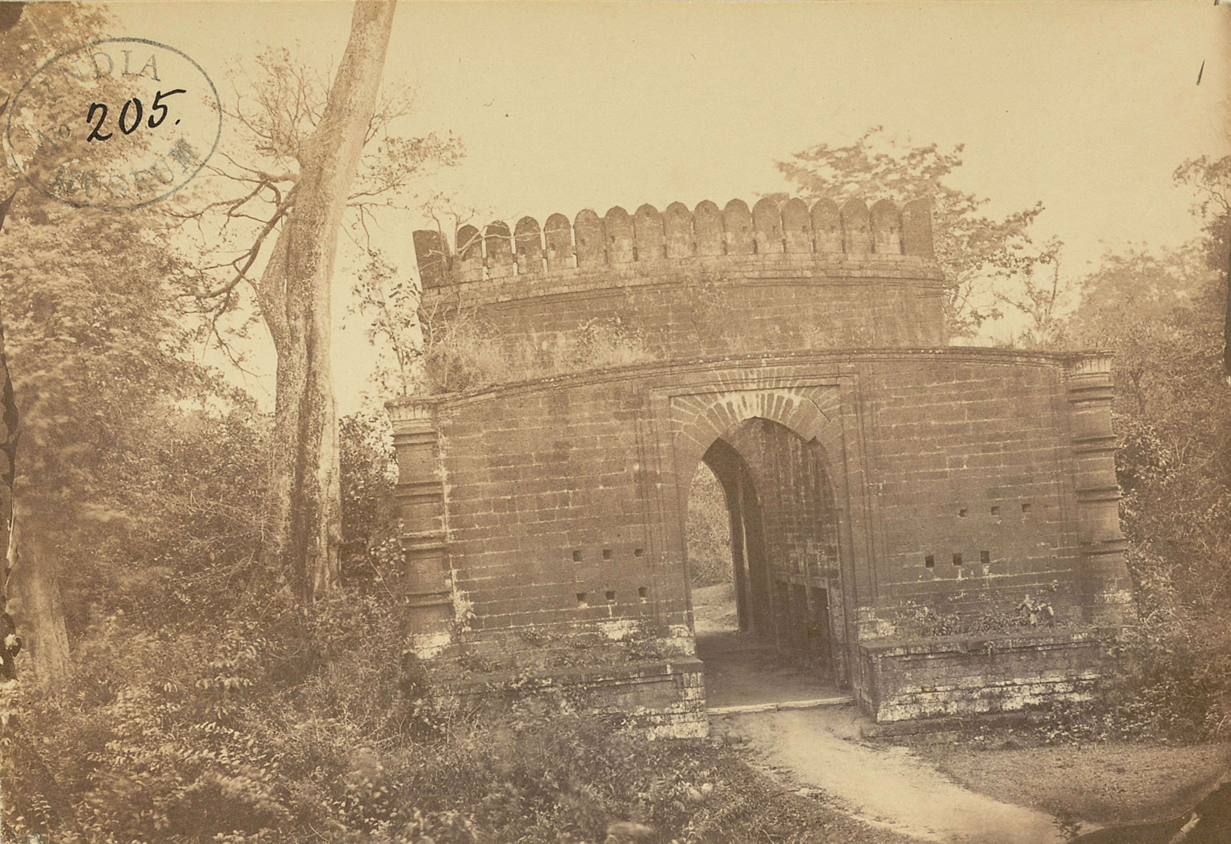 North Entrance Gateway to the Fort, Bishnupur, Bankura District, Bengal ...