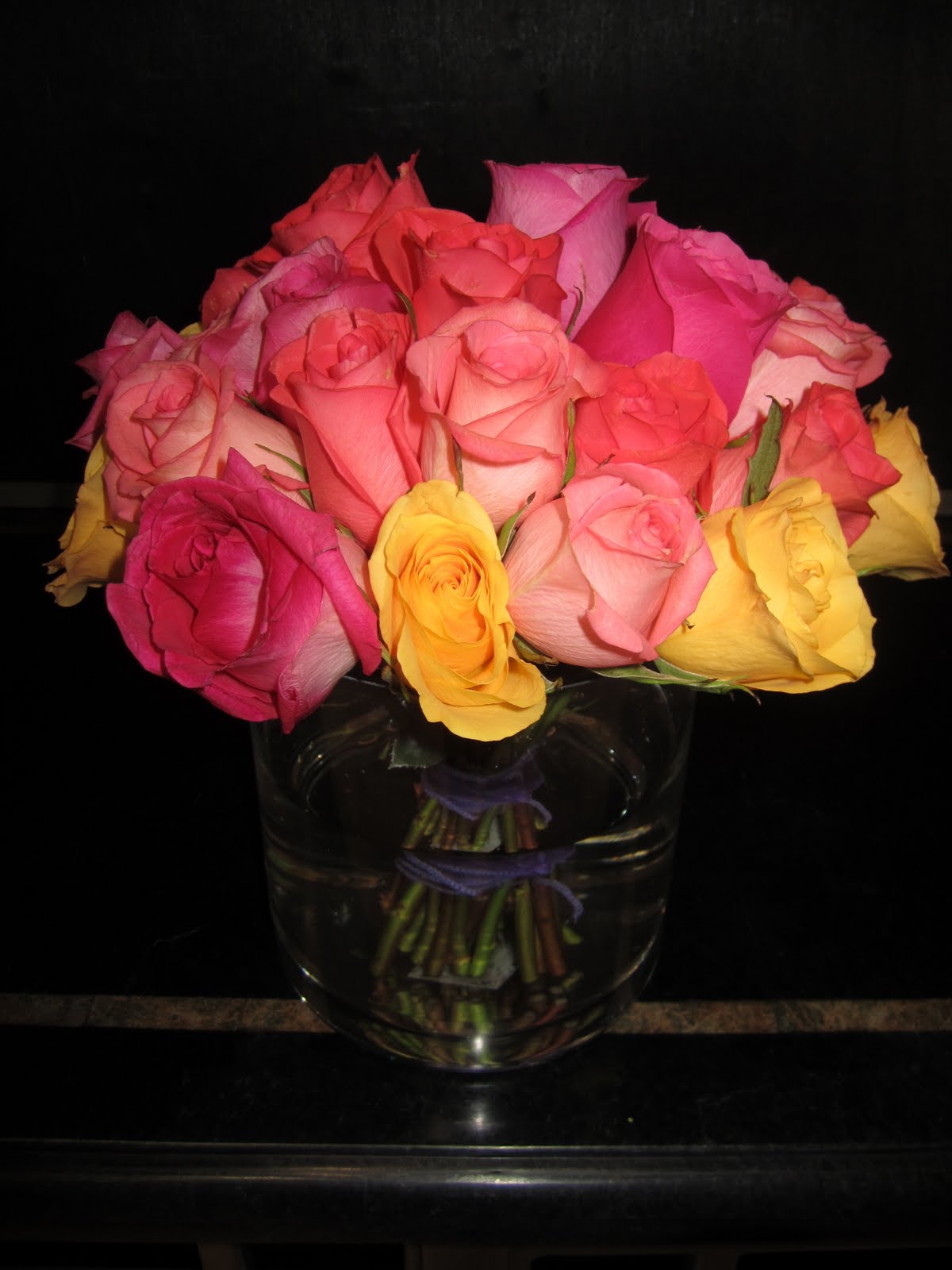 Bernardo's Flowers: Mix Color Rose Arrangement