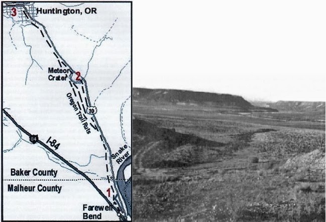 Along the Oregon Trail in Baker County, Oregon: Utter Van Ornum ...