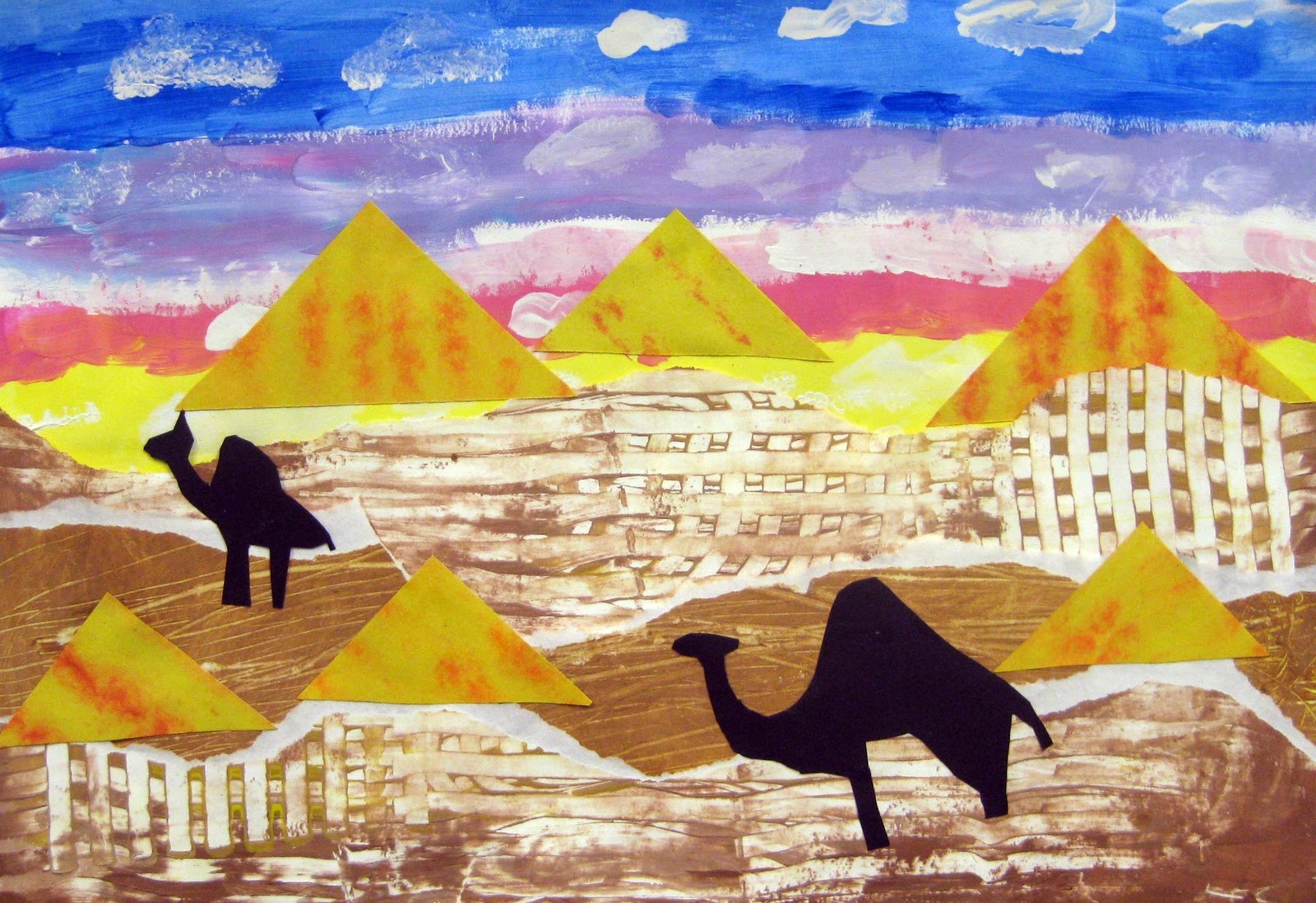 Cassie Stephens: egyptian art lessons