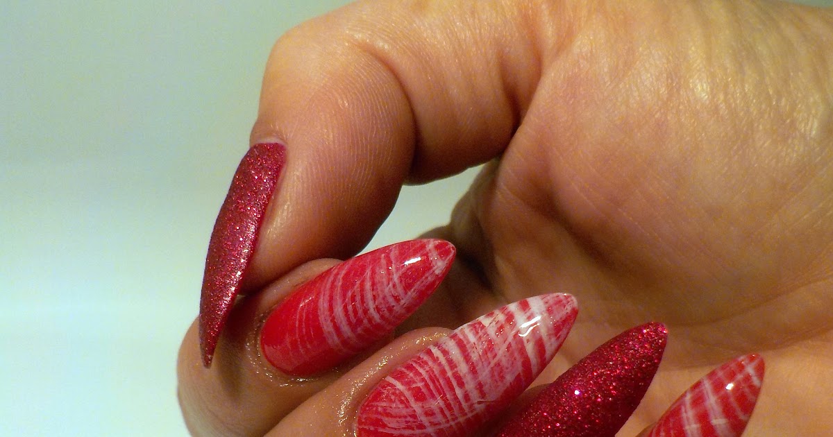 Red polish or bad polish?: Red and white inspiration