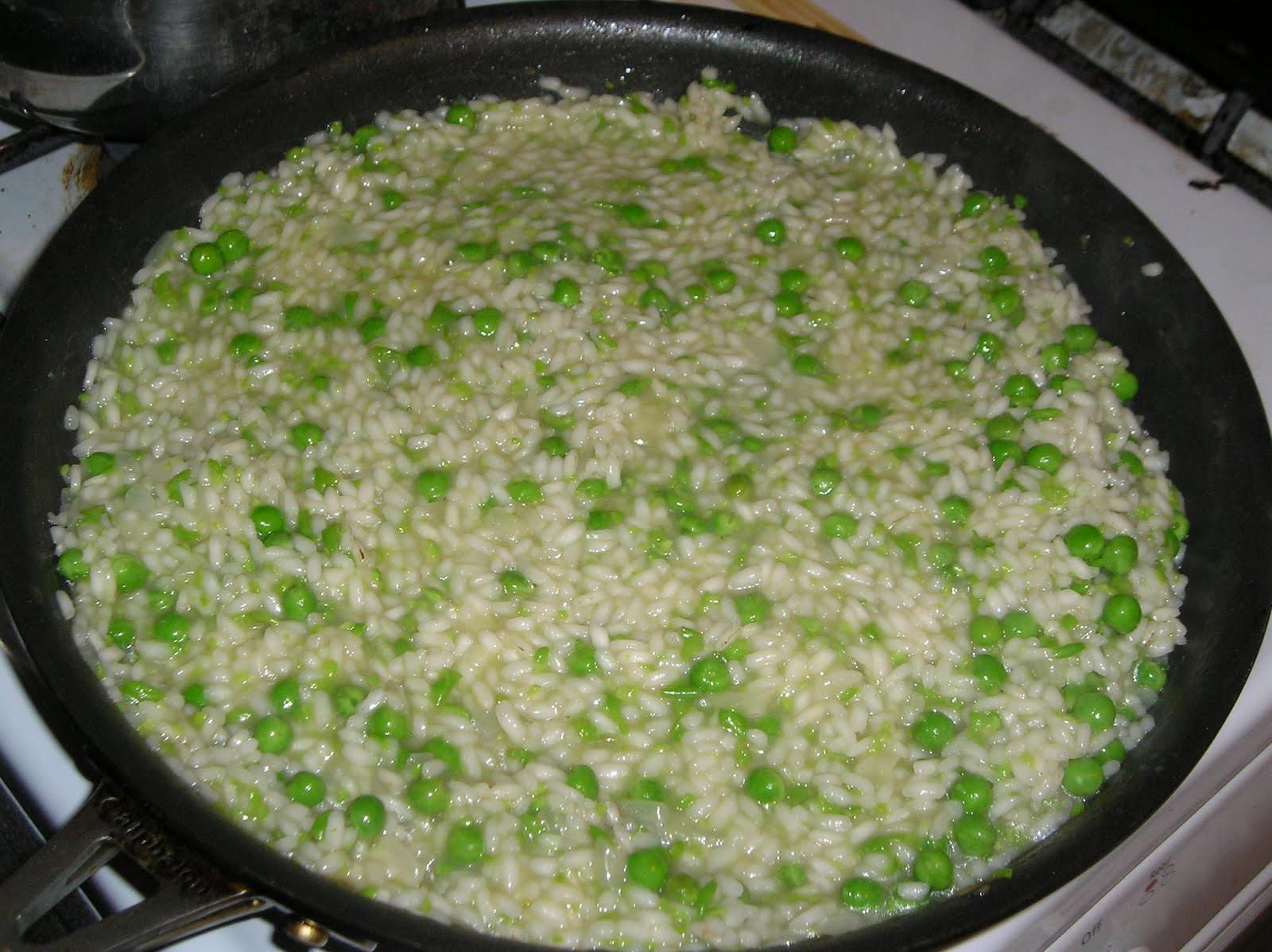 Sweet Pea Risotto Gratin ~ Edesia's Notebook