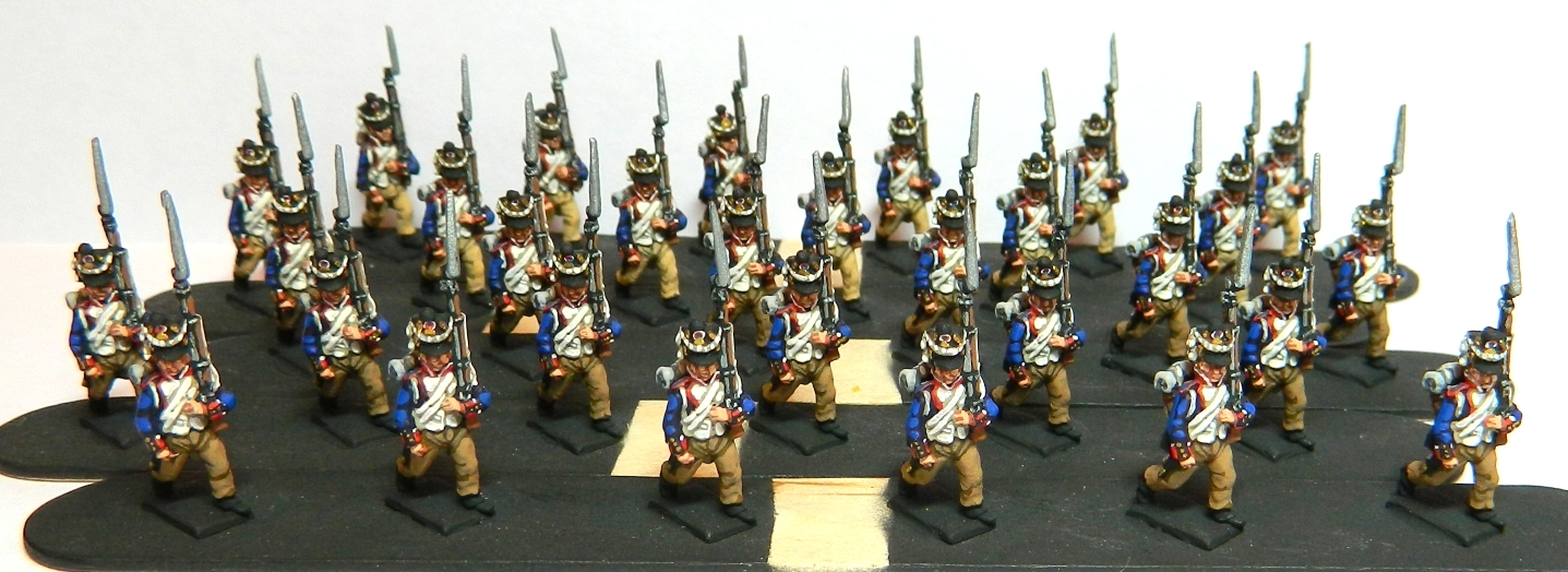 MacPhee's Miniature Men: Giant Commission II -- French Line Fusiliers