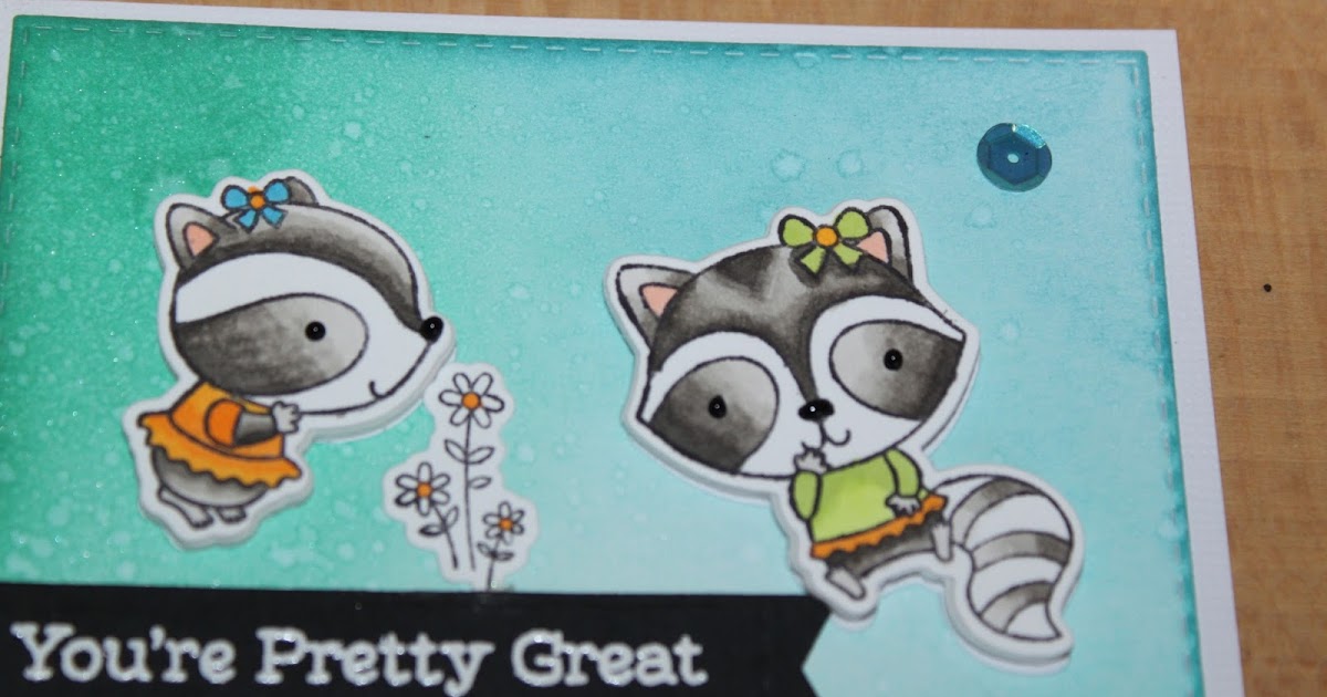 Cart 'n Scrap Art: Raving Raccoons