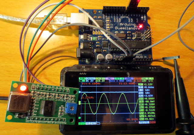 meowpass's blog: Simple AD9850 Arduino Library