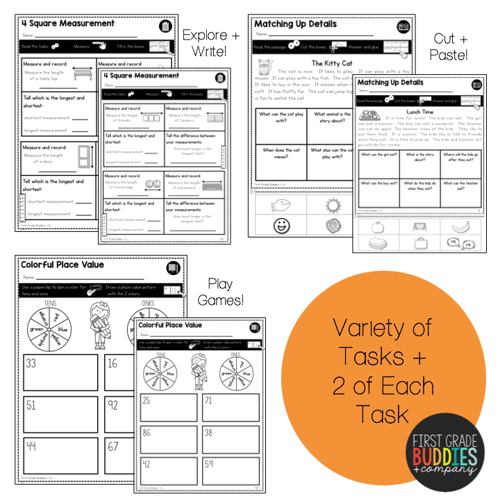 Curriculum Companions | First Grade Buddies