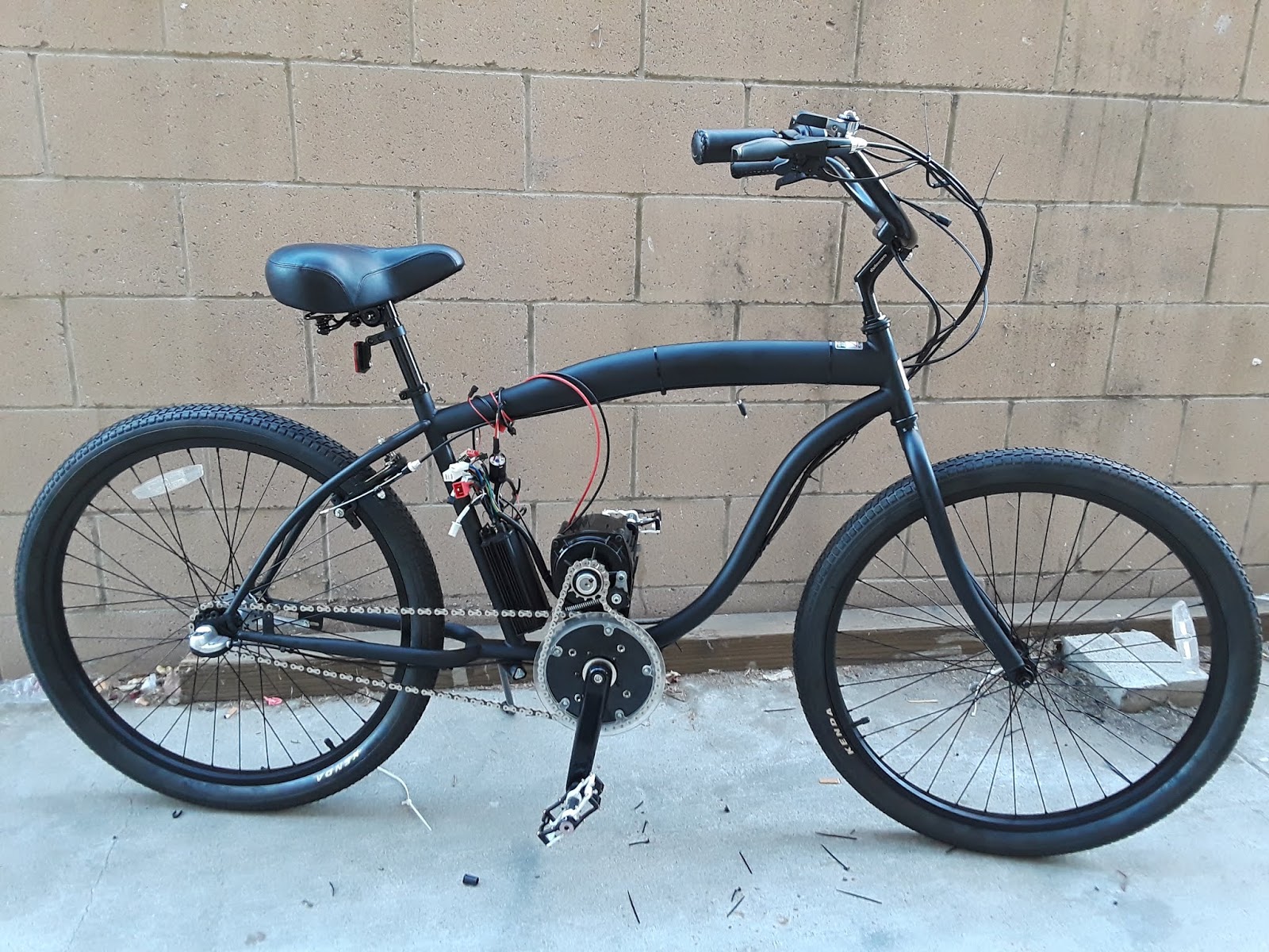 Duke's Moto Electric: 3000W Cyclone Bike Project Update