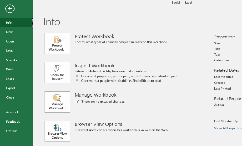 GETTING STARTED WITH EXCEL 2016