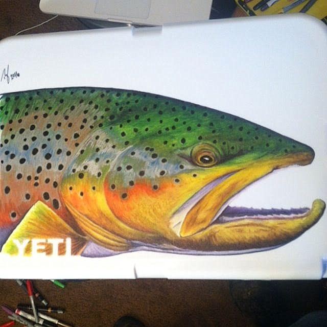 The Fiberglass Manifesto: TY OUTDOORS - OGR16 Limited Edition Yeti Cooler