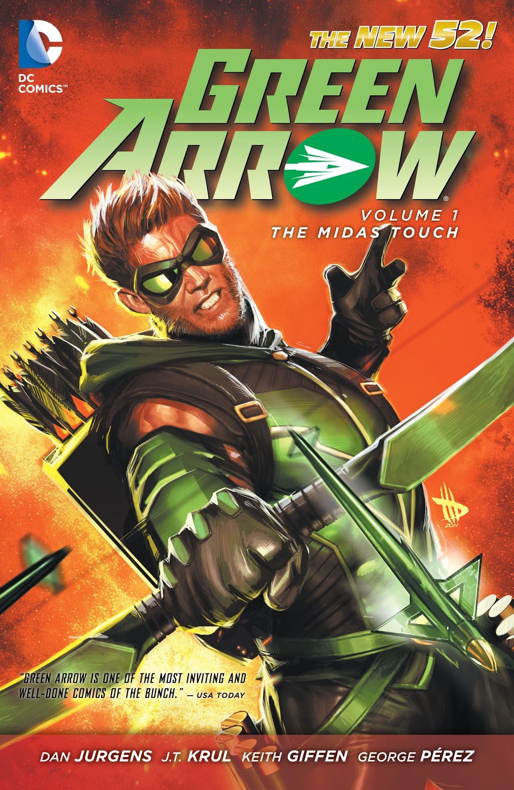 Weird Science DC Comics: New 52 Review Podcast Ep 11: Green Arrow Vol 1 ...