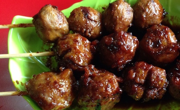 Bakso Bakar spesial - Sajian khas Indonesia